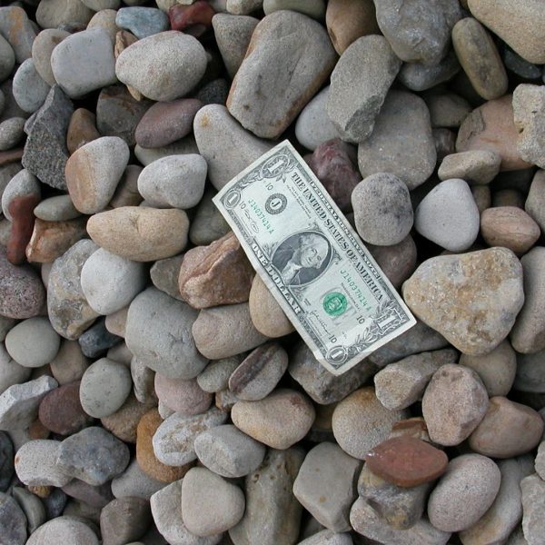 3" Tan River Gravel - Woehler Landscape Supply