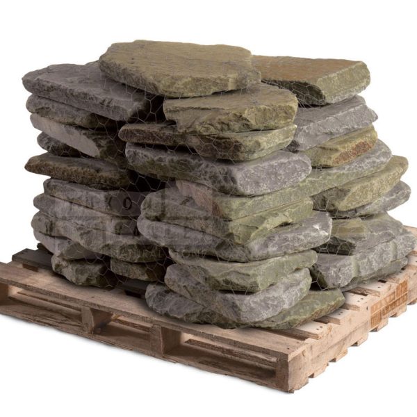 Rustic Tumbled Garden Path Stone - Woehler Landscape Supply